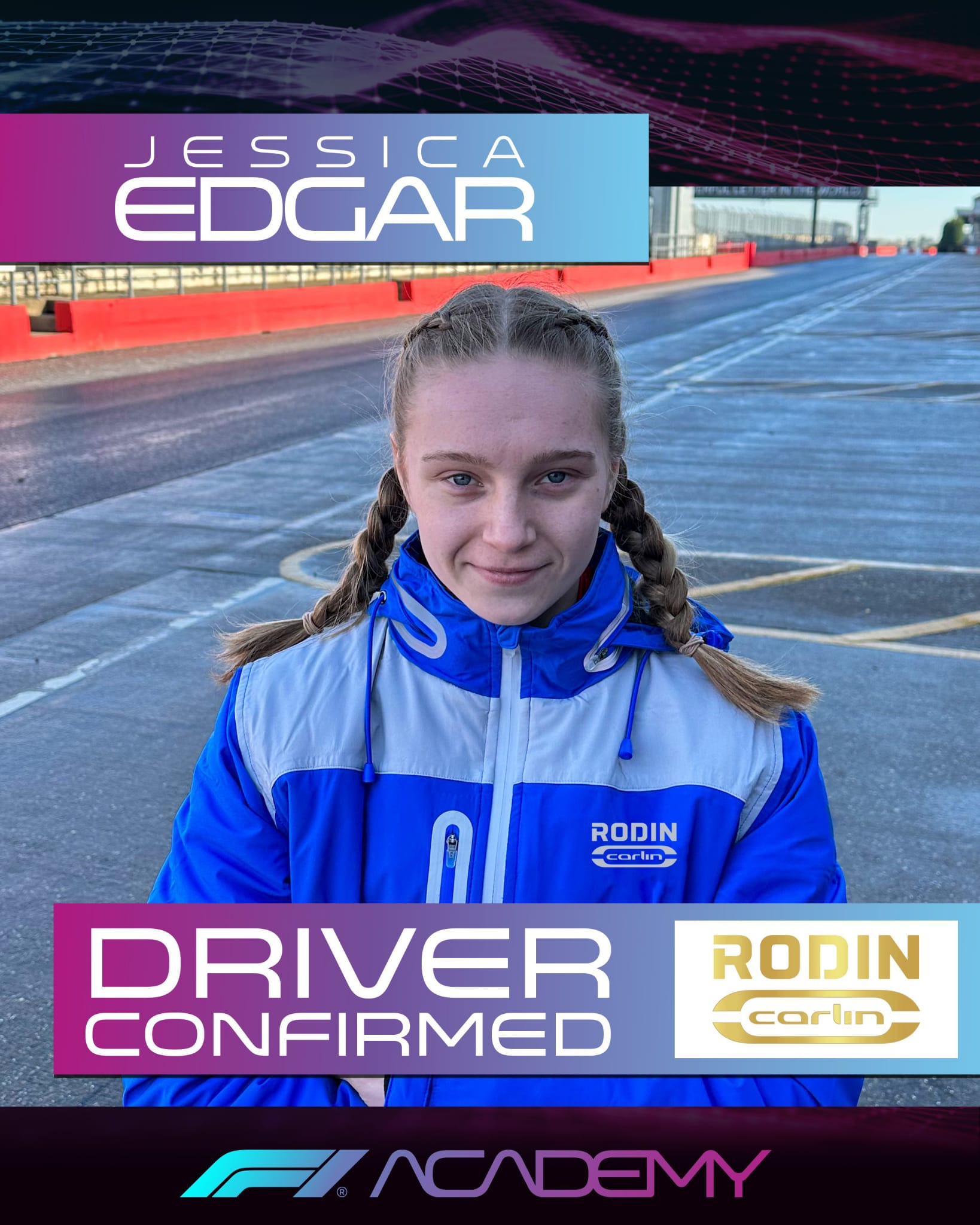 OFICIAL: Jessica Edgar se une a la F1 Academy