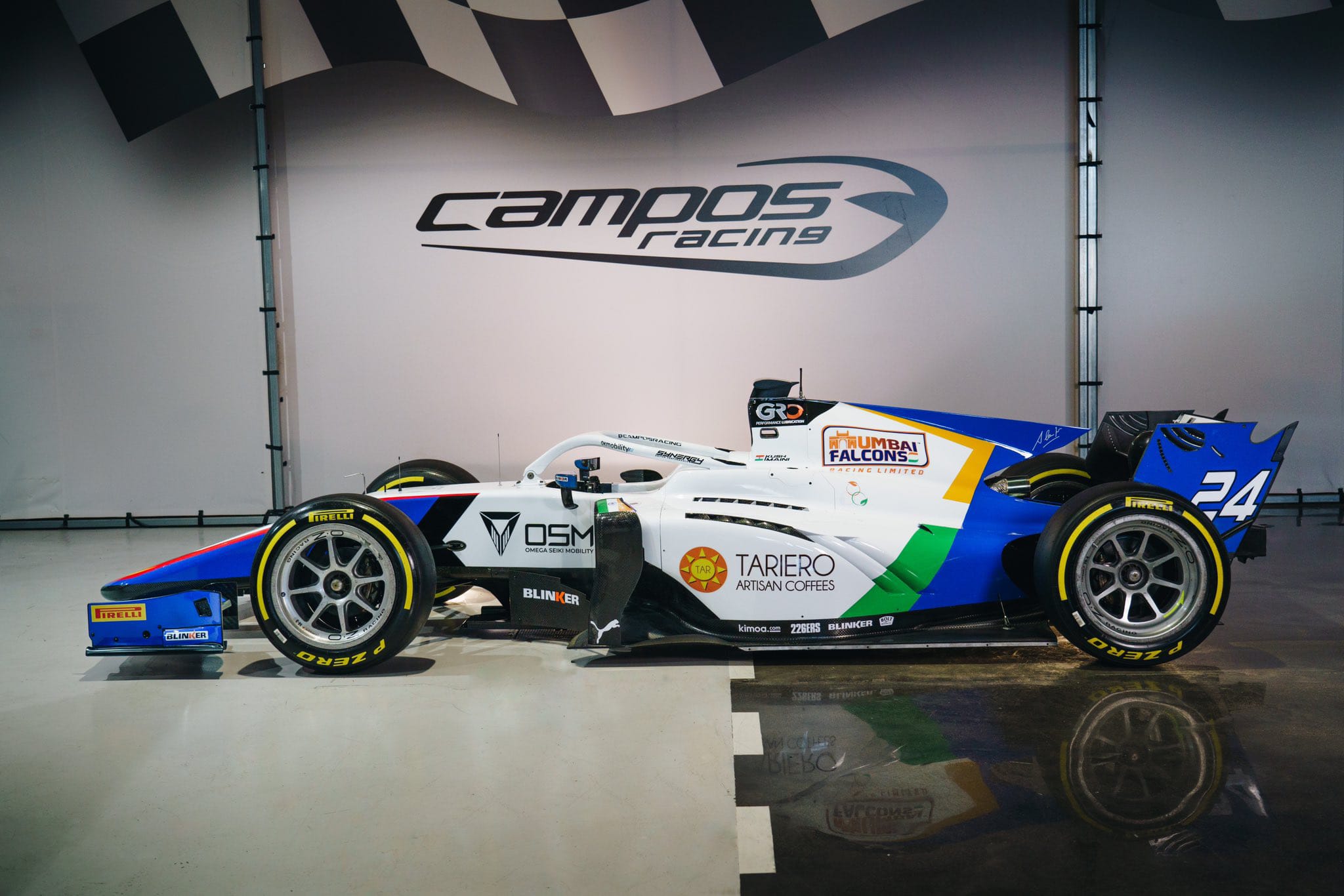 Campos Racing estrena el monoplaza de la próxima temporada