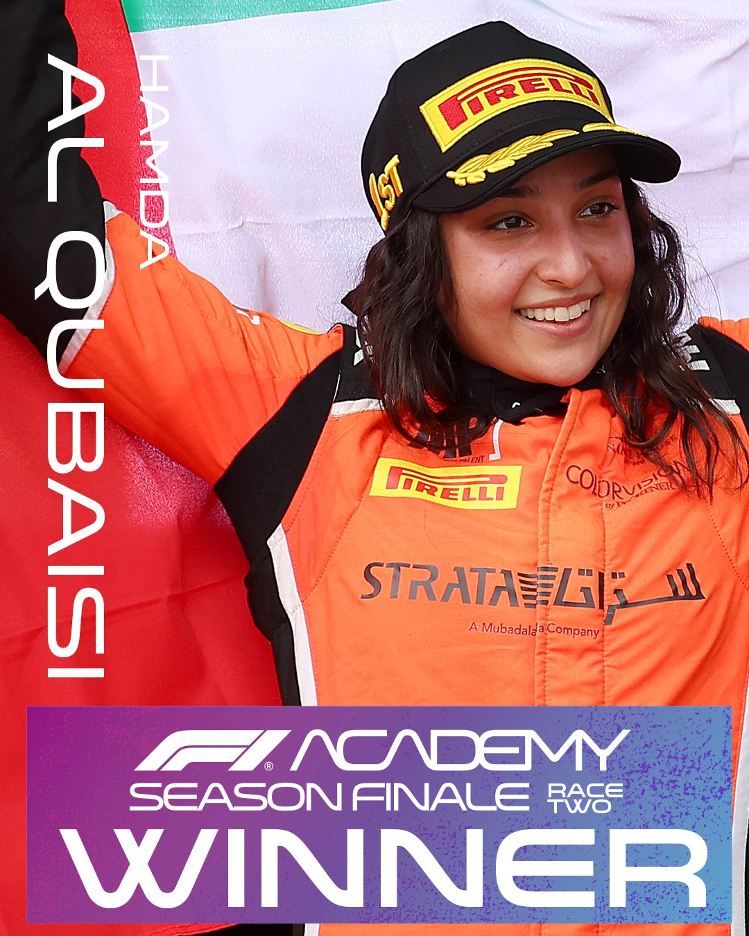 Resultados Carrera 2 F1 Academy: Hamda se hace fuerte y vence