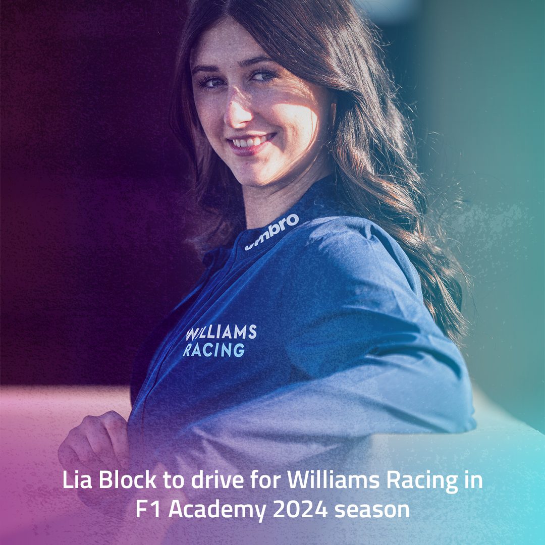 OFICIAL: Lia Block ficha por Williams en la F1 Academy para 2024