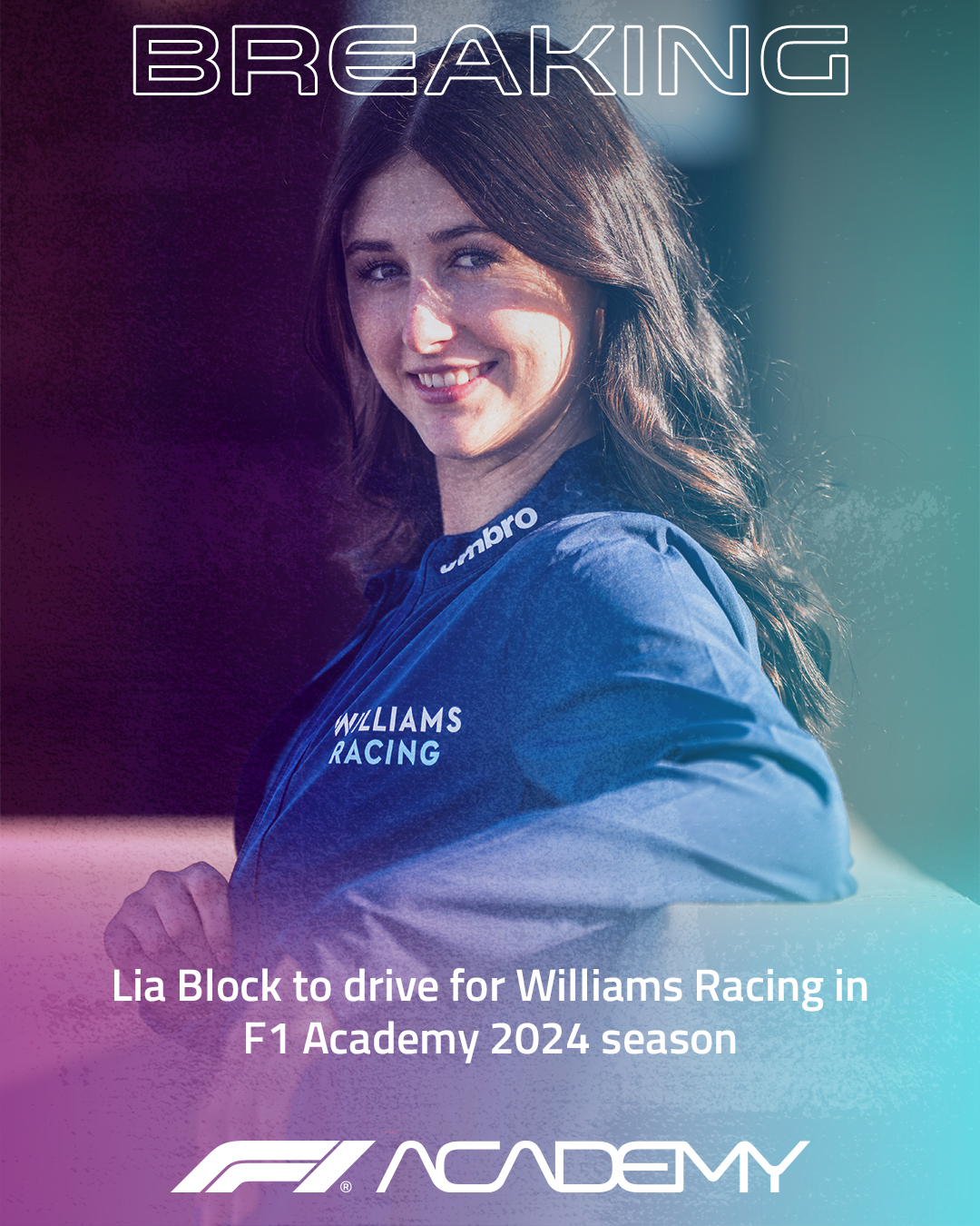 OFICIAL: Lia Block ficha por Williams en la F1 Academy para 2024