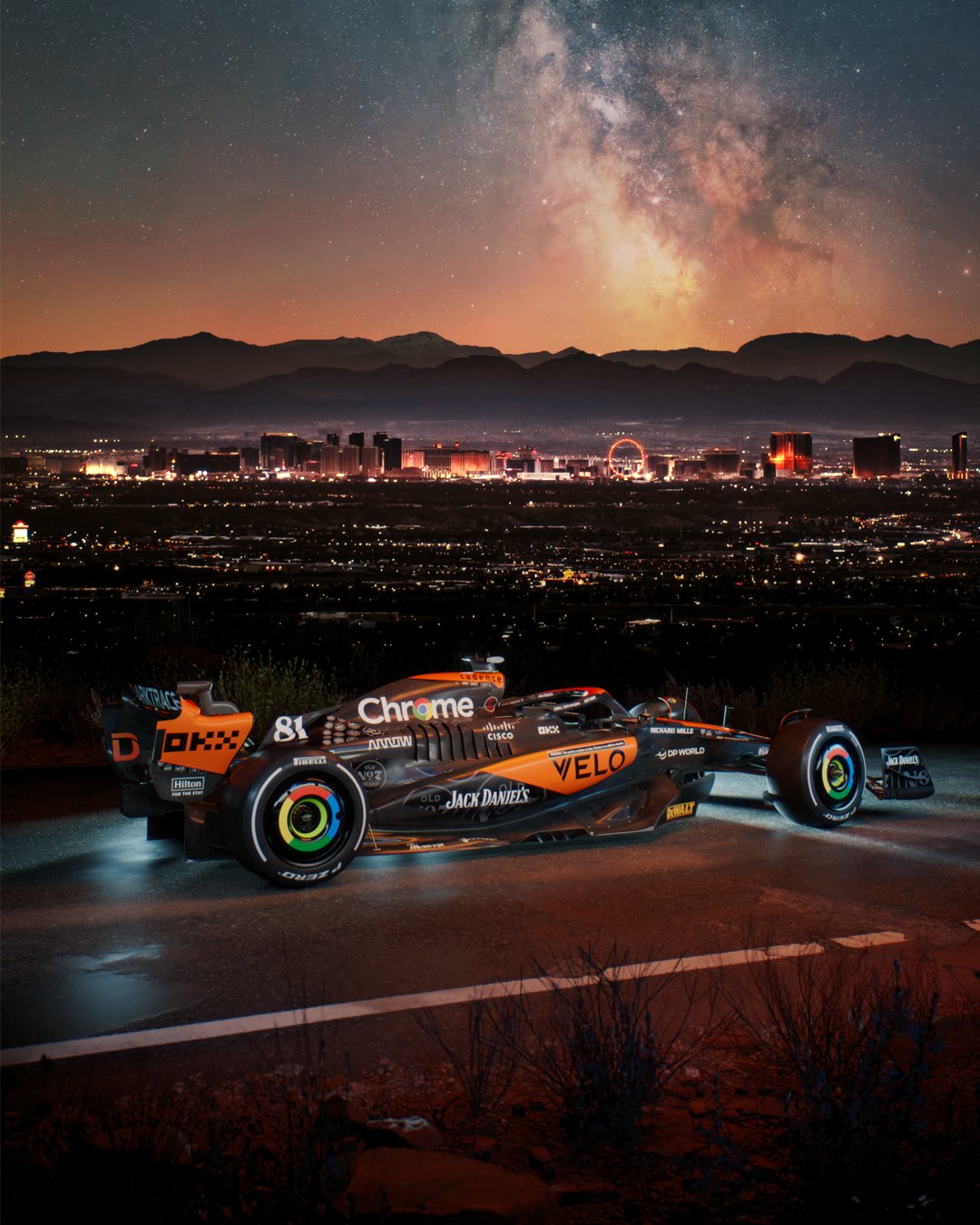 OFICIAL: McLaren muestra su livery especial para Las Vegas