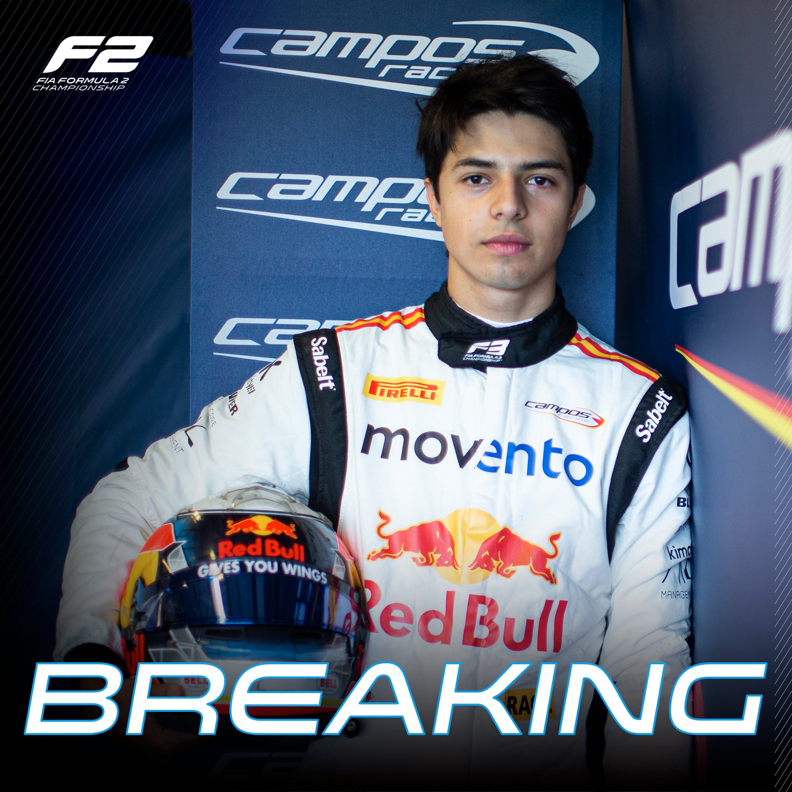 OFICIAL: Campos Racing confirma su dupla en F2 para 2024 - Noticias F1 ...