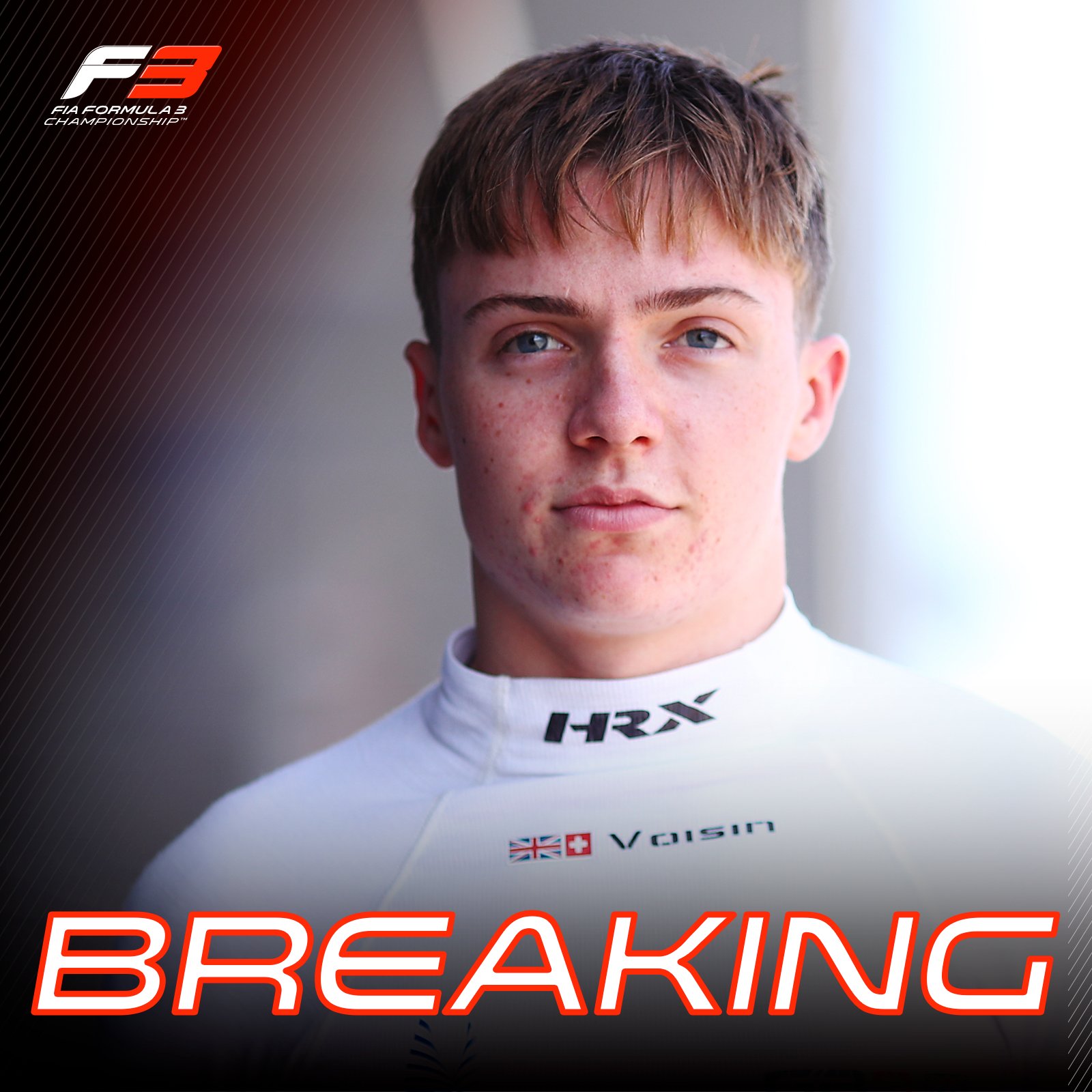 OFICIAL: Callum Voisin es el primero de Carlin para la F3 2024