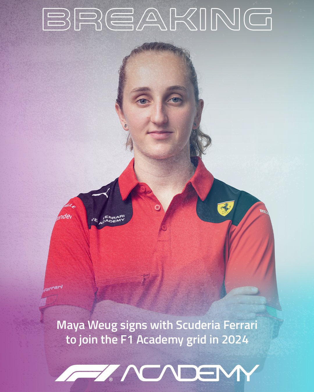 OFICIAL: Maya Weug se une a PREMA para la F1 Academy 2024