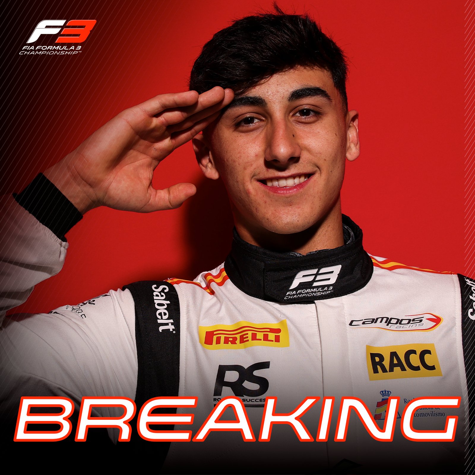 OFICIAL: Campos renueva a Mari Boya para F3 2025 - Noticias F1 en español