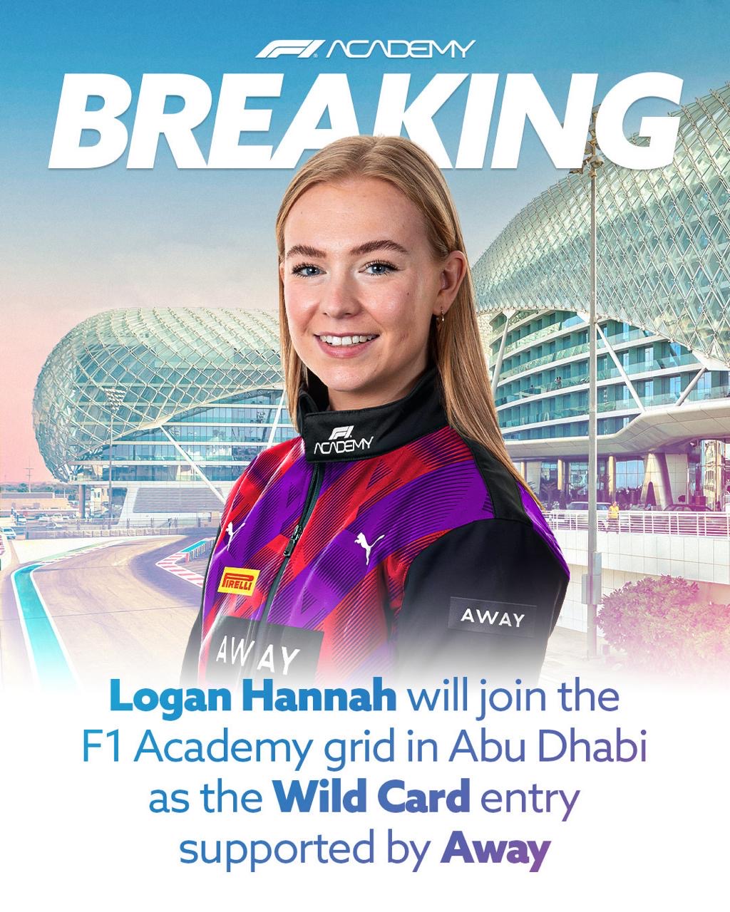 OFICIAL: Logan Hannah será la wildcard en Abu Dhabi - Noticias F1 en ...