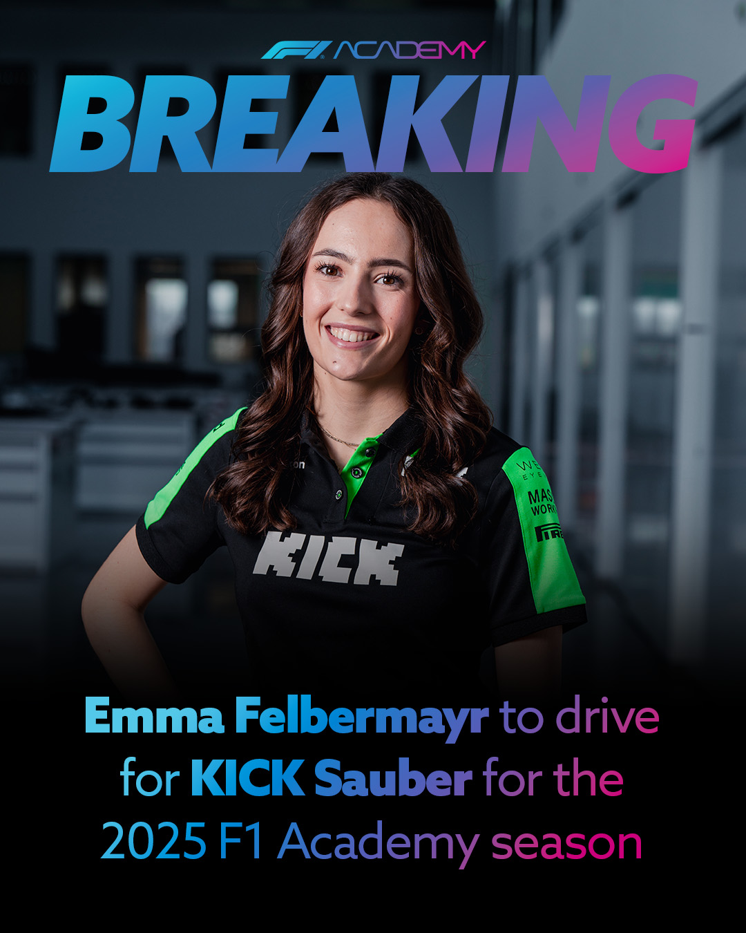 OFICIAL: Emma Felbermayr se une a Rodin para la F1 Academy 2025 ...